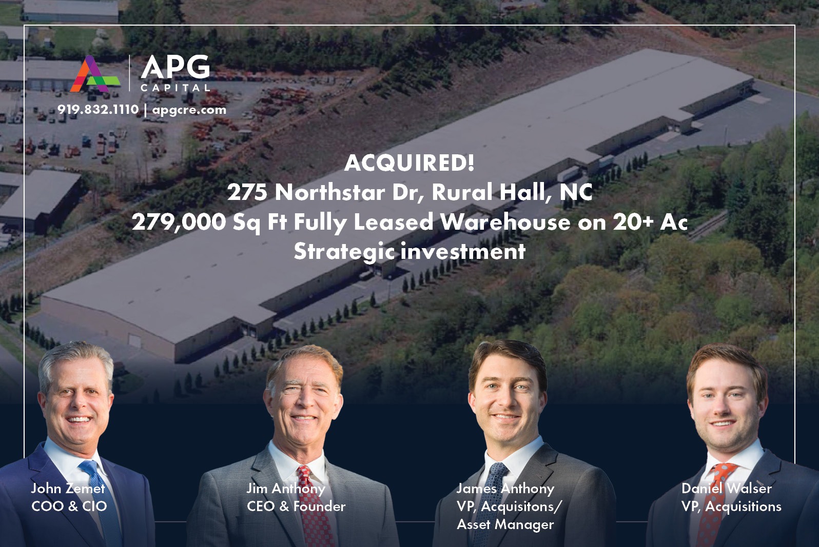 APG - Raleigh Commercial Real Estate, Industrial, Office Brokers